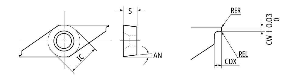 NTK Cutting Tools - Metal Working Tools - CSV series / Grooving ...