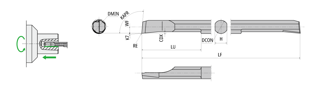 NTK Cutting Tools - Metal Working Tools - SHFS-S Sharp cutting edge ...