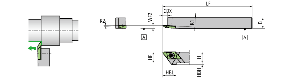NTK Cutting Tools - Metal Working Tools - TBP type toolholder : 7914475 ...