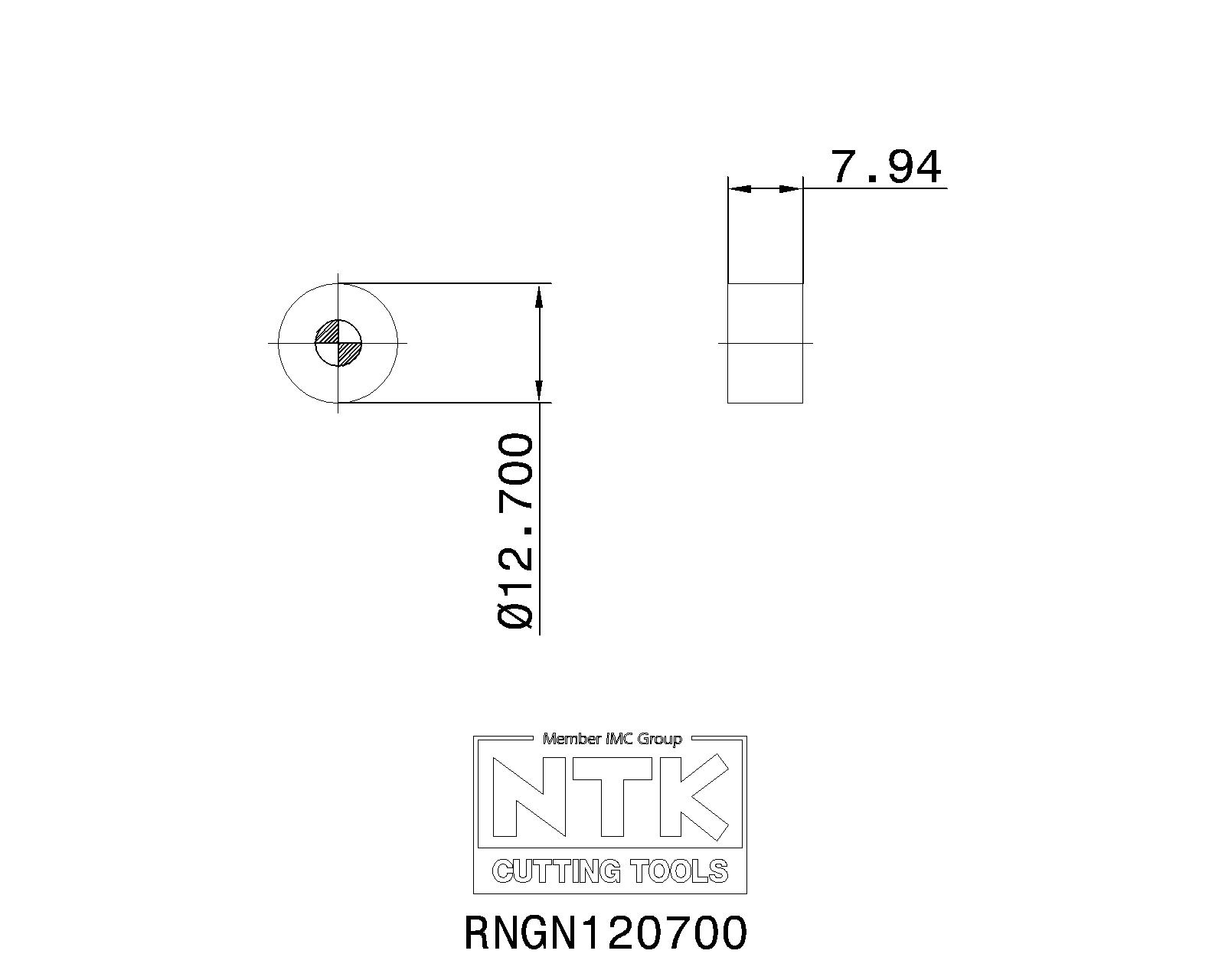NTK Cutting Tools - Metal Working Tools - RN.N type : 7919065 ...