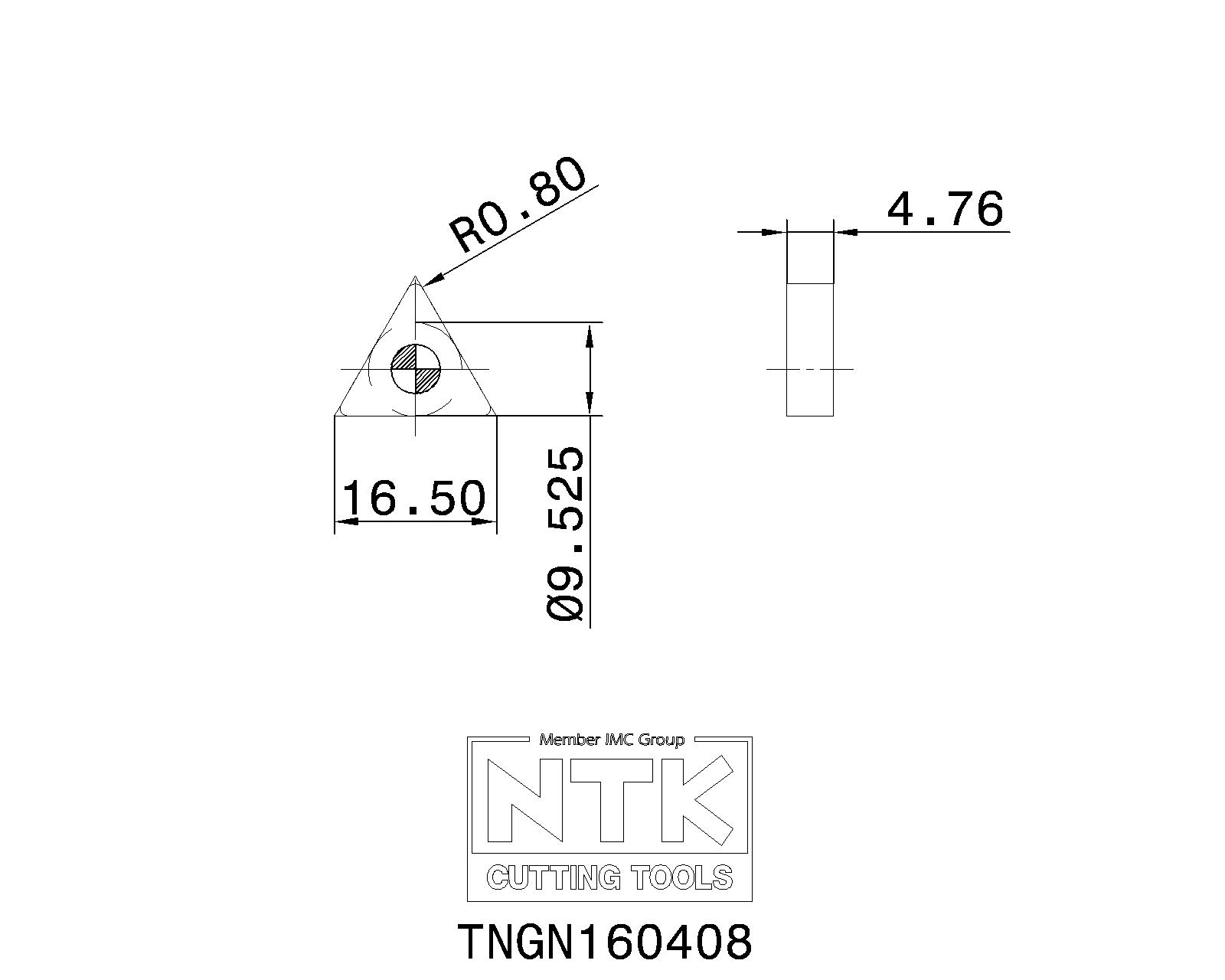 NTK Cutting Tools - Metal Working Tools - TN.. type insert : 7919367 ...